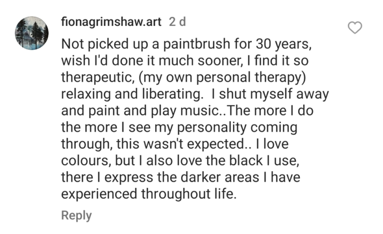 Beyond the easel: An artist’s unique journey to self-discovery through ...