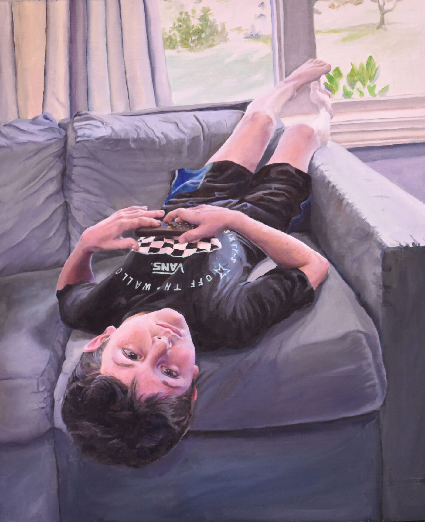 How Keri Carnes's Art Captures the Quiet Moments of Everyday Life