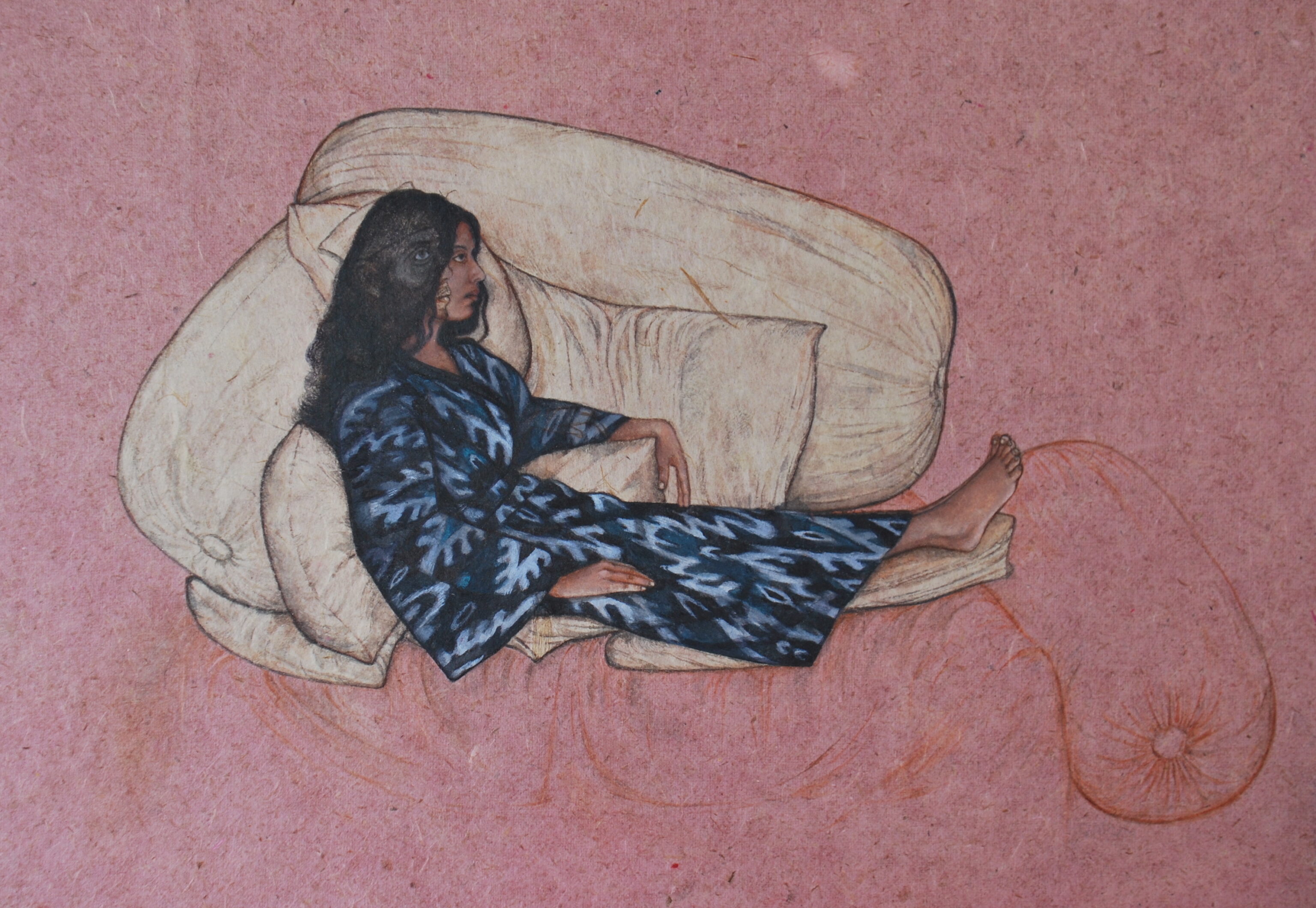 A Peek Into Varunika Saraf’s Craetive Space for Thoughtful and Historic Art